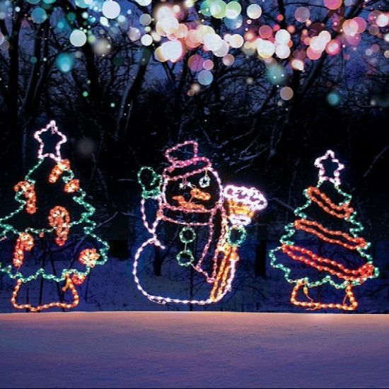 ECommerce Test - Snowman w/broom LED 51"